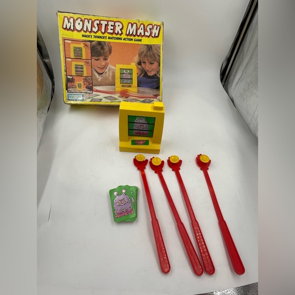 Toys | Monster Mash Board Game Vintage 1987 Childrens Parker Brothers ...